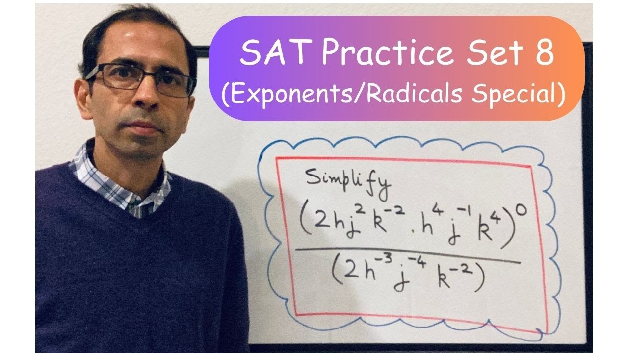 Math SAT/ACT Series: Part XV (Practice Set 8) - YouTube