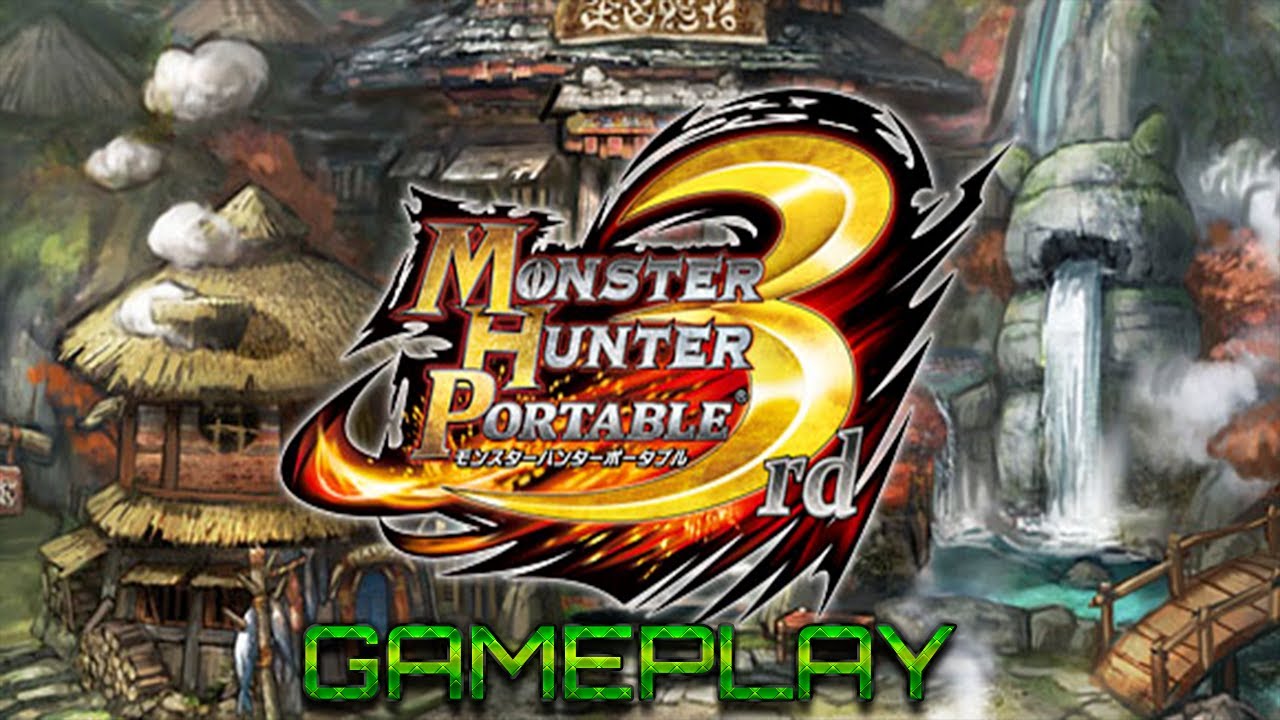 MONSTER HUNTER PORTABLE 3 - PSP - GAMEPLAY - ¿Empezamos? # 1 - YouTube