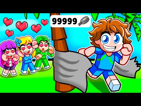BÜTÜN KIZLARI ETKİLEMEK İÇİN MAKSİMUM SEVİYE BANTI PARÇALADIM 😱 Roblox