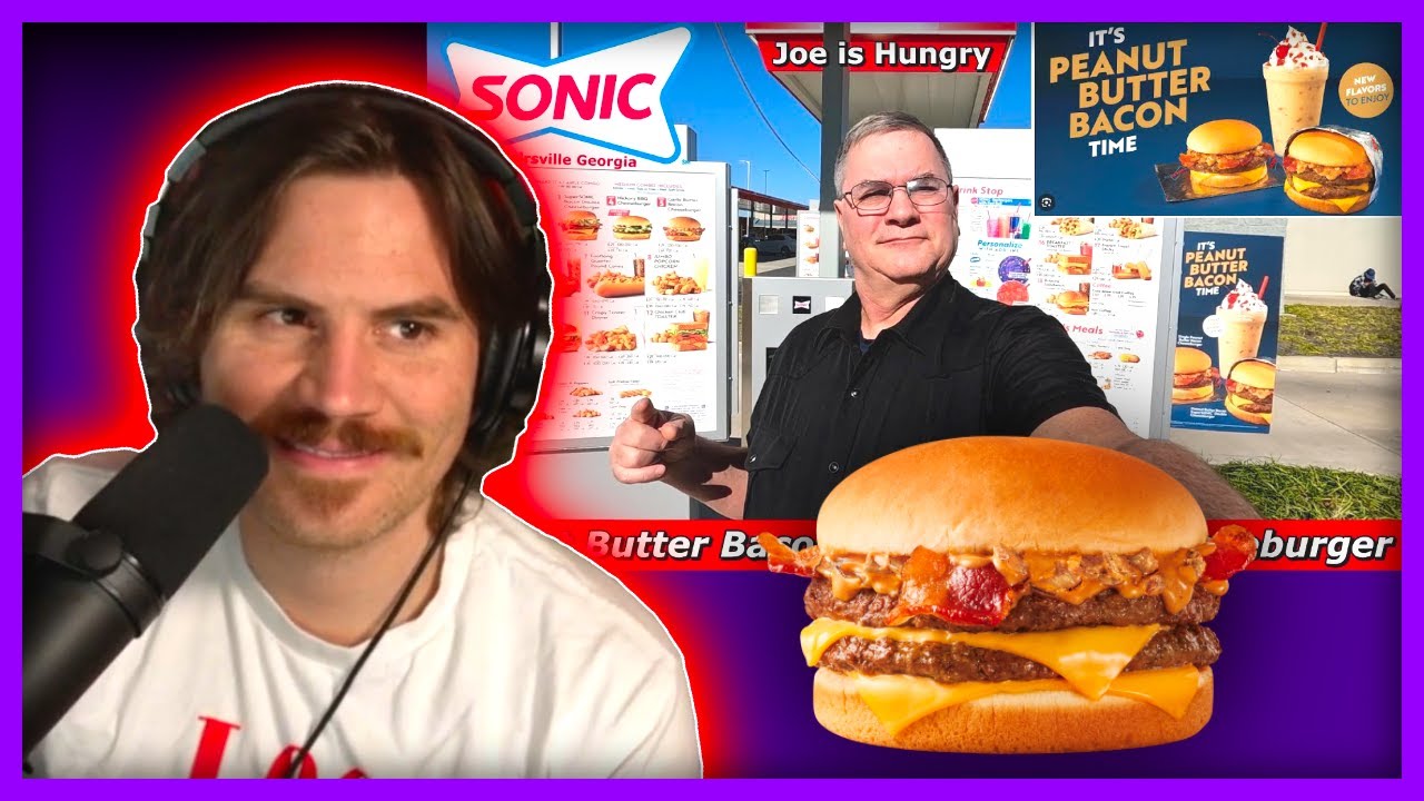 Joe Is Hungry: Sonic® New Peanut Butter Bacon SuperSonic™ Cheeseburger ...