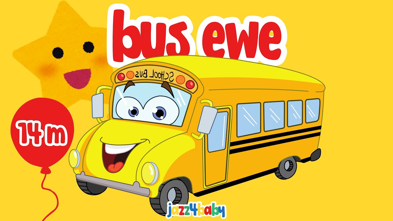 Bus Ewe Long Version | Jazz for Kids | Educational Children's Songs ...