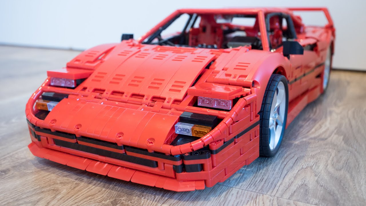 Small Angle F40 supercar - a rip-off from Loxlego's Ferrari F40 MOC ...