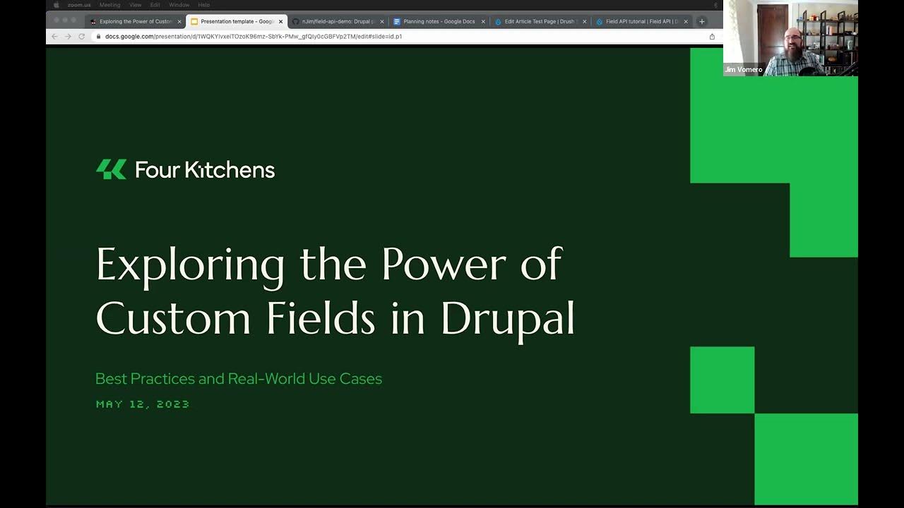 Exploring the Power of Custom Fields in Drupal: Best Practices and Real-World Use Cases - YouTube