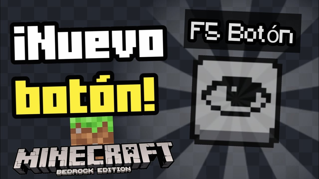 NUEVO BOTÓN Cambio De PERSPECTIVA En MINECRAFT BEDROCK!! - YouTube