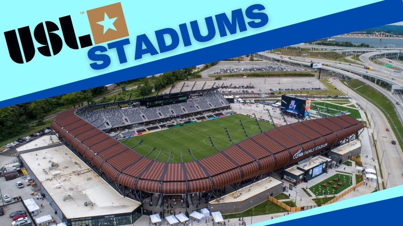 USL Championship 2022 Stadiums - YouTube