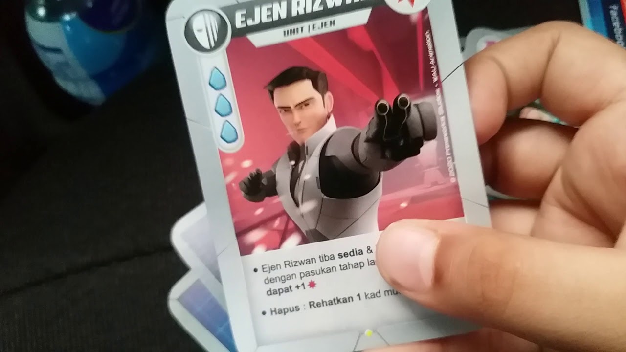 ejen ali card pack! part 1 - YouTube