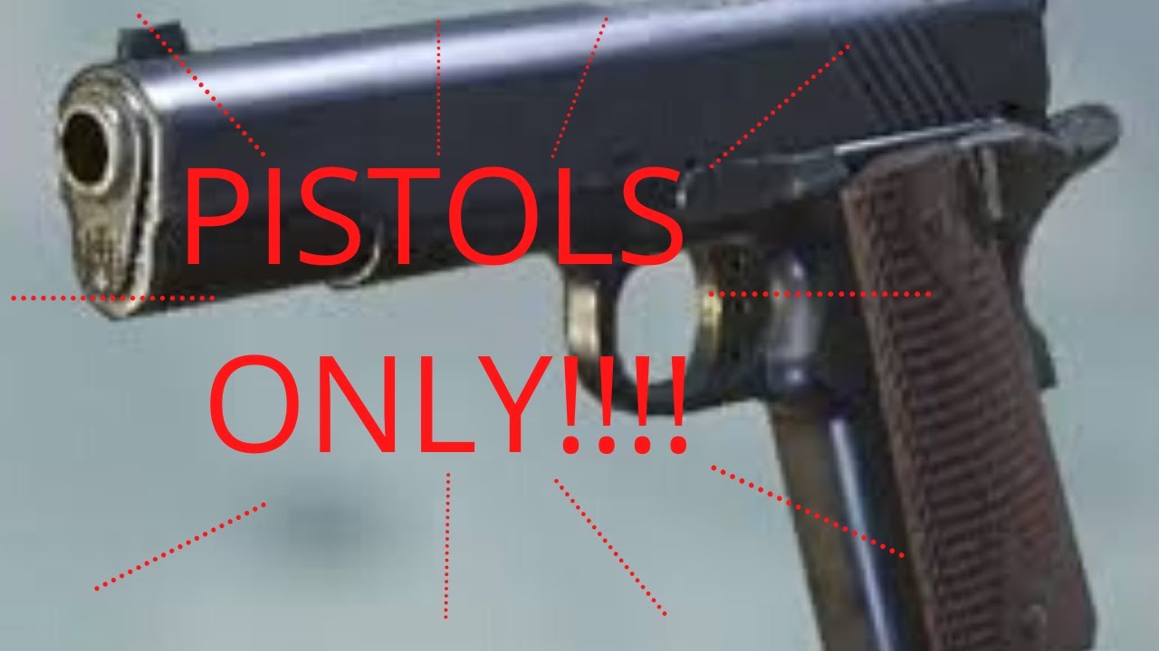 COD Mobile One Gun Challenge #4 PISTOLS ONLY - YouTube