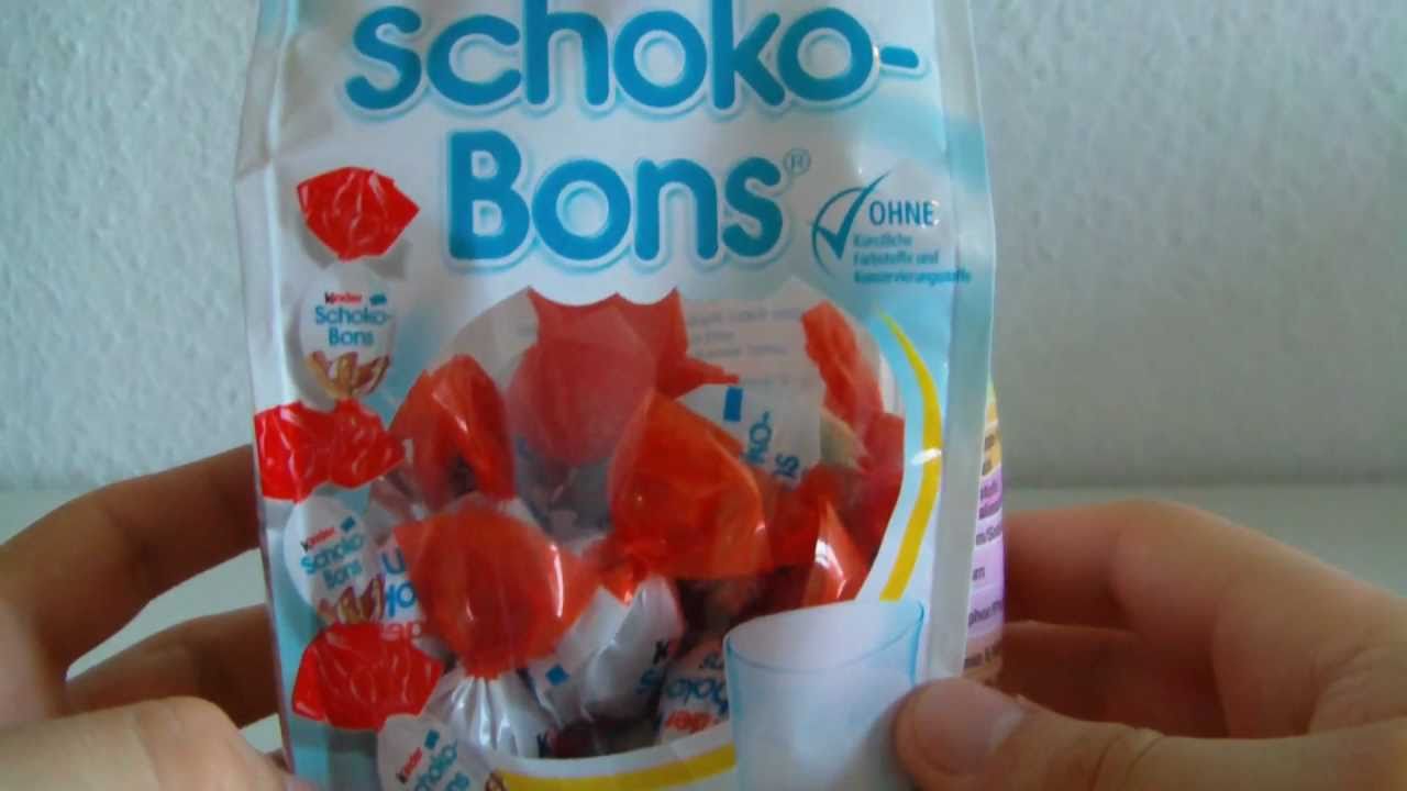 Kinder Schoko-Bons - YouTube