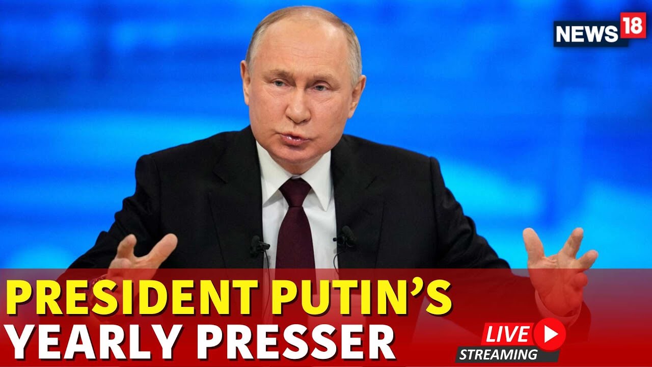 Vladimir Putin Live | Russia Vs Ukraine War | Putin Warning To Donald ...