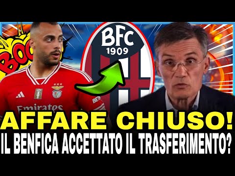18 MILIONI! UN PILASTRO DEL BENFICA ALLA BOLOGNA! UN AFFARE ECONOMICO PER LA BOLOGNA! BOLOGNA NEWS