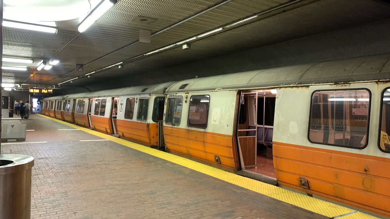 Finals Days before the Orange Line Shutdown (MBTA Action) - YouTube