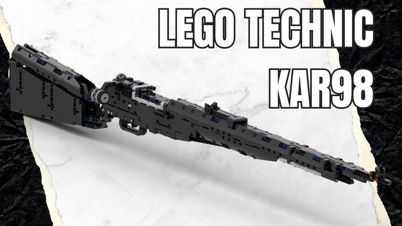 Lego technic Kar98 - free instruction - YouTube