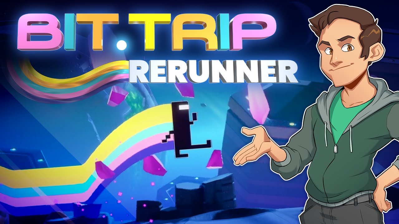 BIT.TRIP RERUNNER - Rhythm platforming at its finest - YouTube