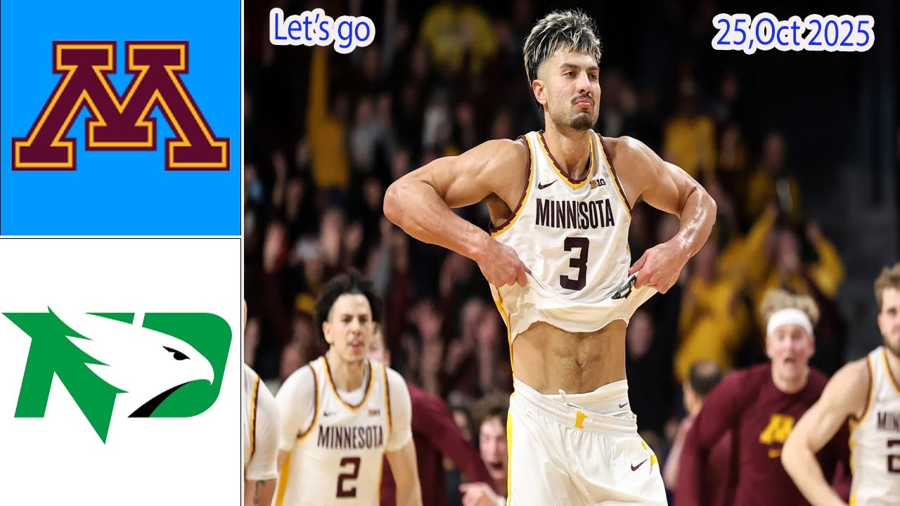 Minnesota vs North Dakota FULL GAME Highlights | College basketball ...