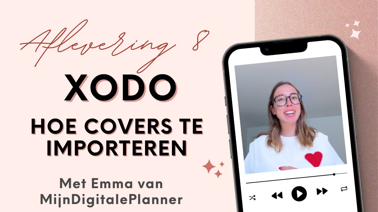 Stap 2 - Hoe Covers Importeren naar Xodo - YouTube
