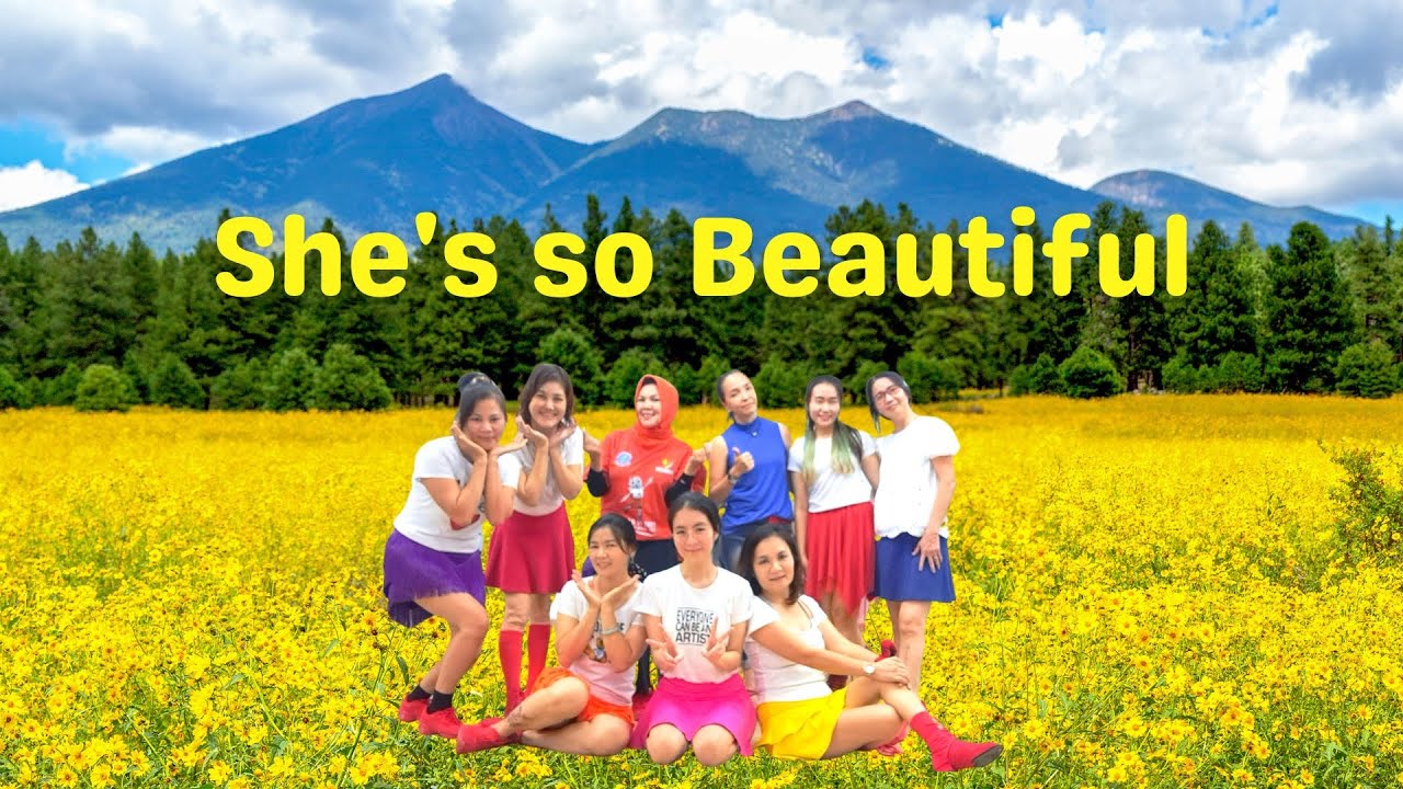 She’s so beautiful Line Dance - YouTube