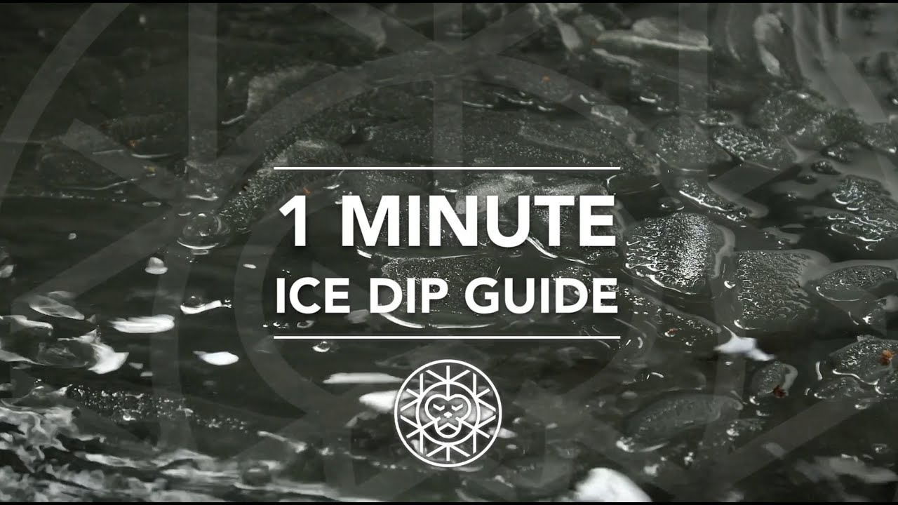 How to guide yourself through a one minute ice bath | Master the cold ...