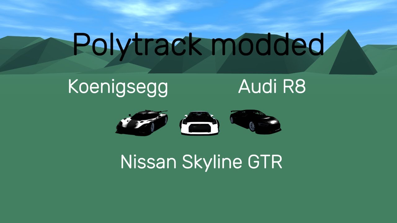 New cars in Polytrack!!! (Polytrack modded) - YouTube