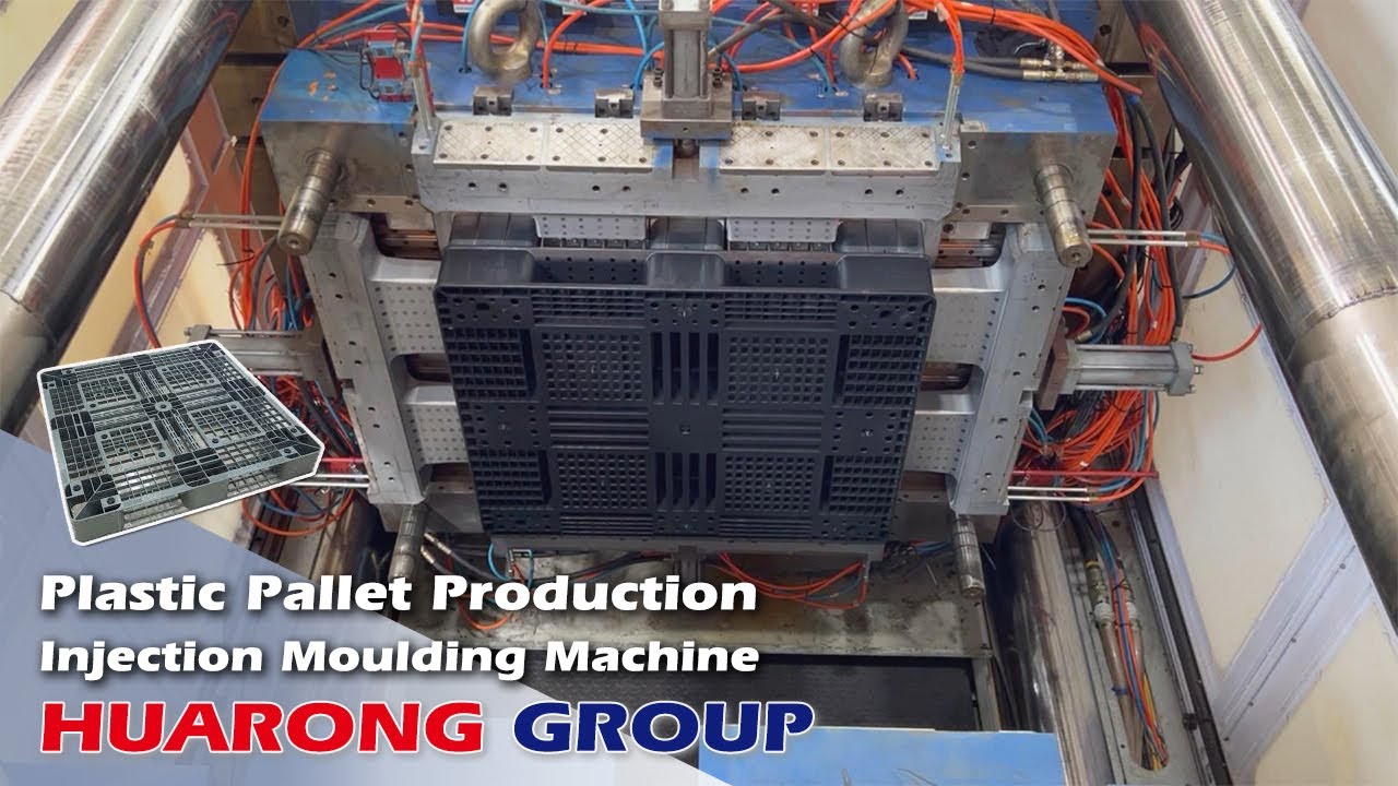 Plastic Pallet Production Injection Moulding Machine｜Huarong - YouTube