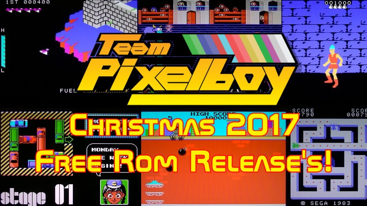 Team Pixelboy Christmas 2017 Free Rom Gifts! - YouTube