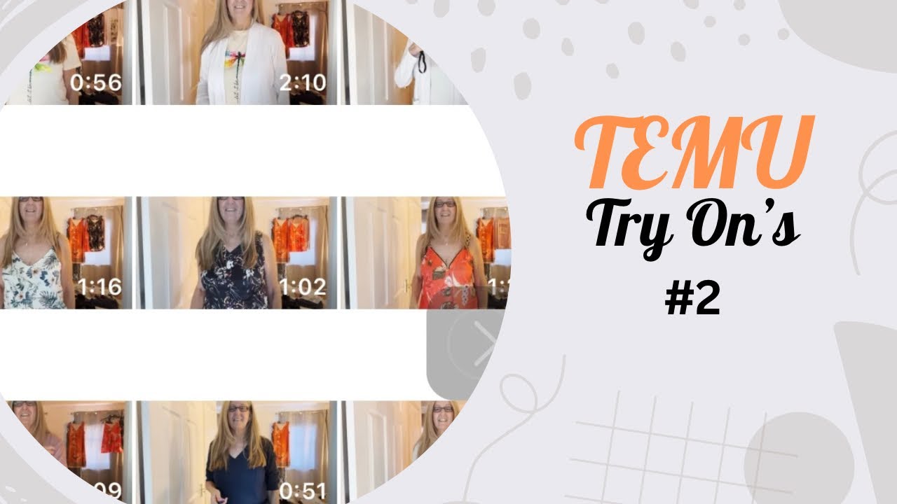 “Summer Holiday Essentials: TEMU Try On Haul Part 2” - YouTube
