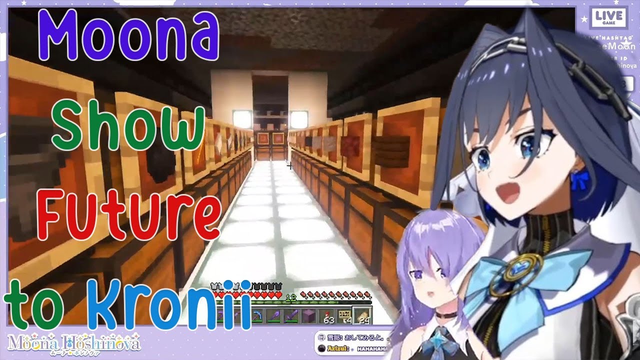 Moona Show Kronii Future Tech and Kronii just keep "WOW" - YouTube