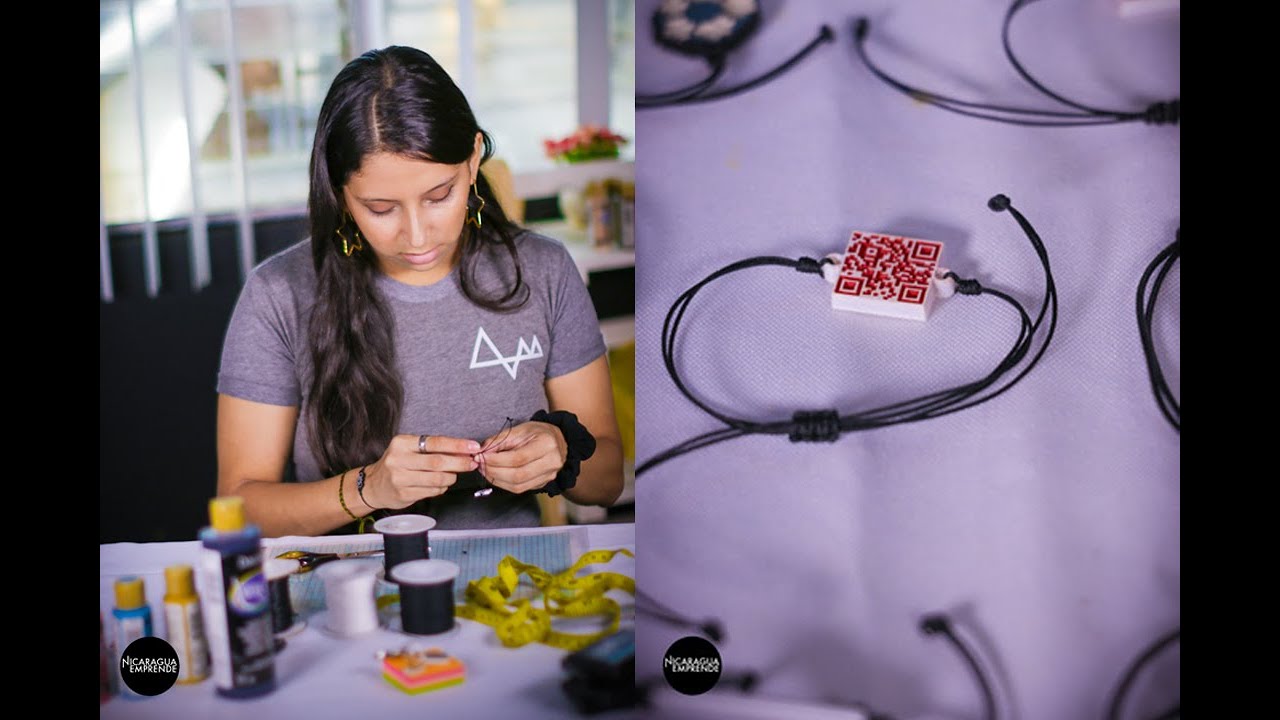 Pulseras con código QR son la innovación social de ALEXANDRA´S - YouTube