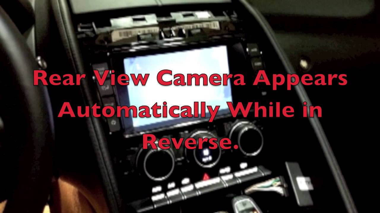 Jaguar F type Camera Demonstration - YouTube