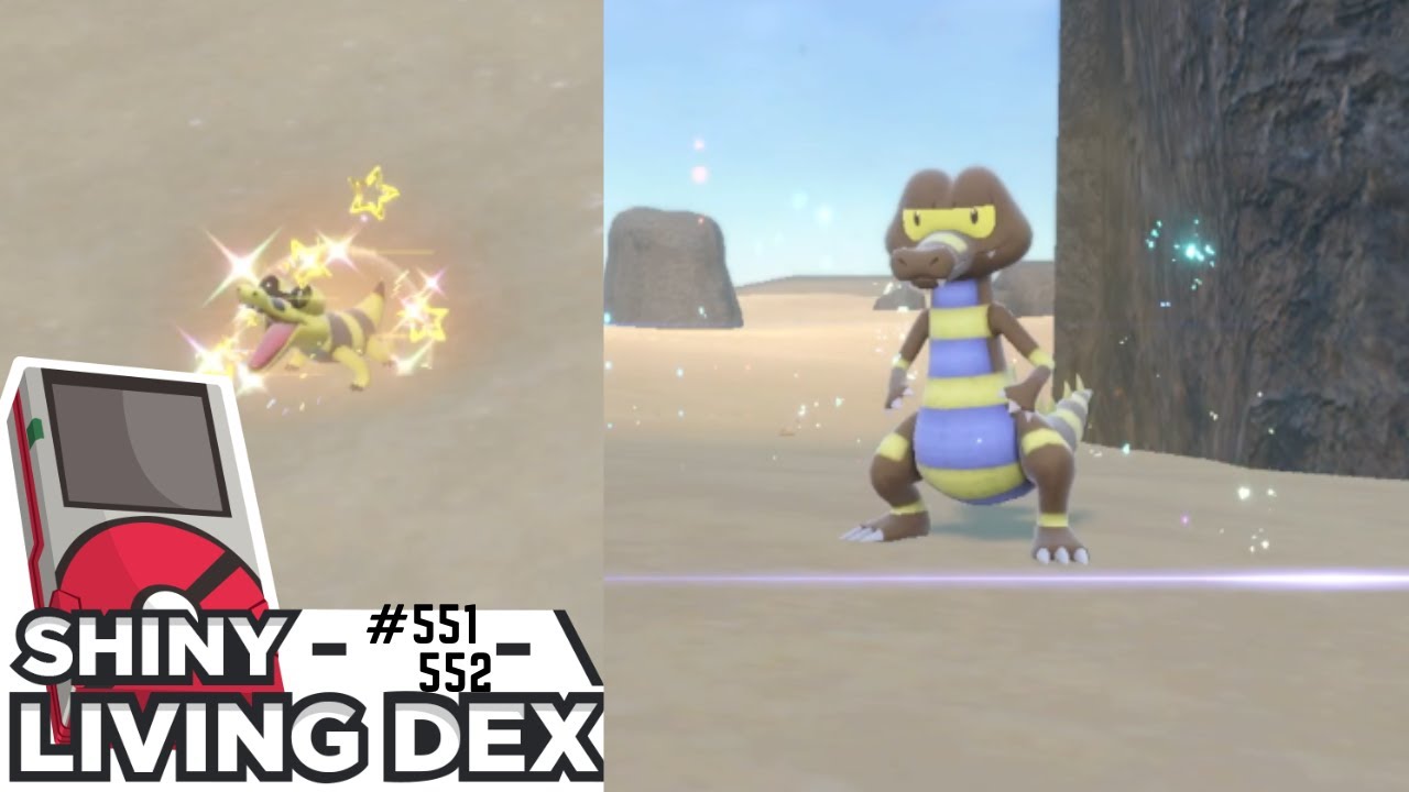 shiny Sandile and krokorok - YouTube