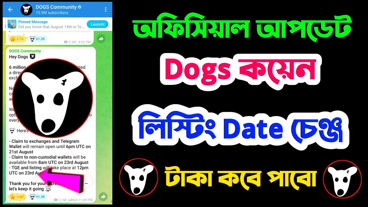 Dogs লিস্টিং তারিখ চেঞ্জ | dogs listing date change | dogs listing date ...