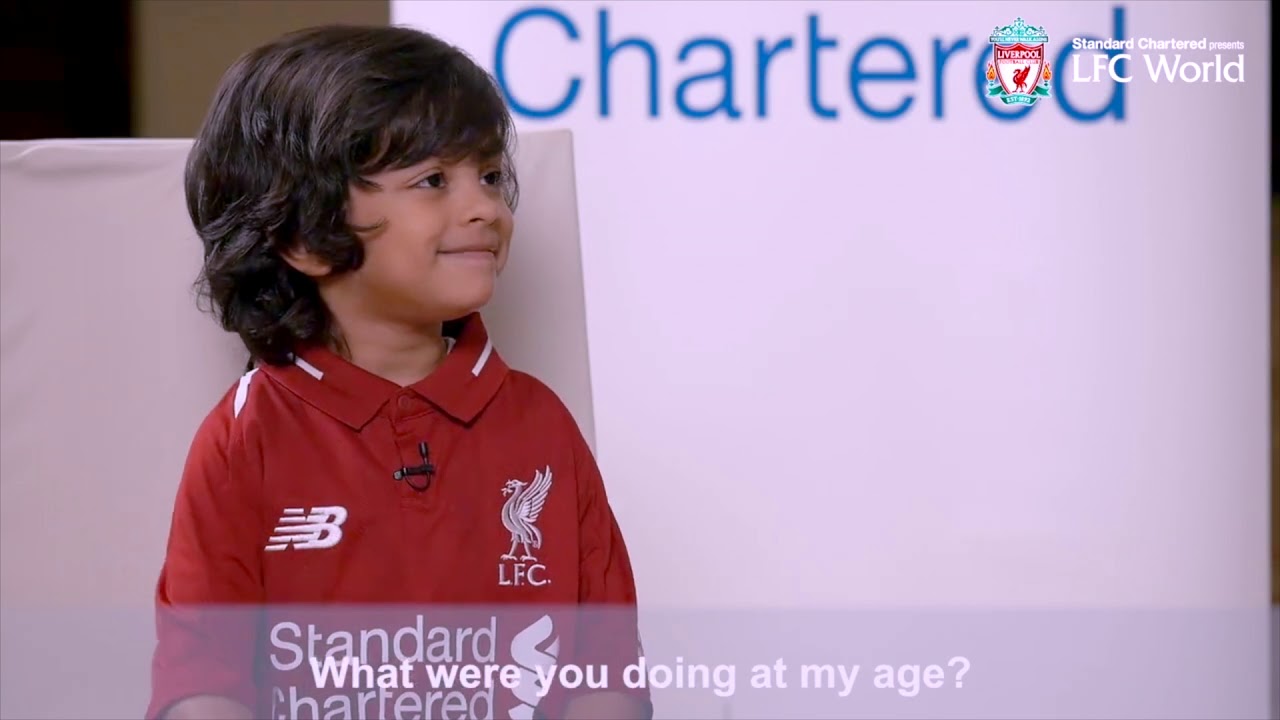 Interview with Steven Gerrard - YouTube