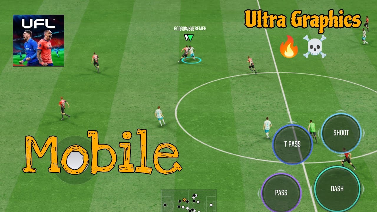UFL Football Mobile Ultra Graphics Gameplay 🔥 - YouTube