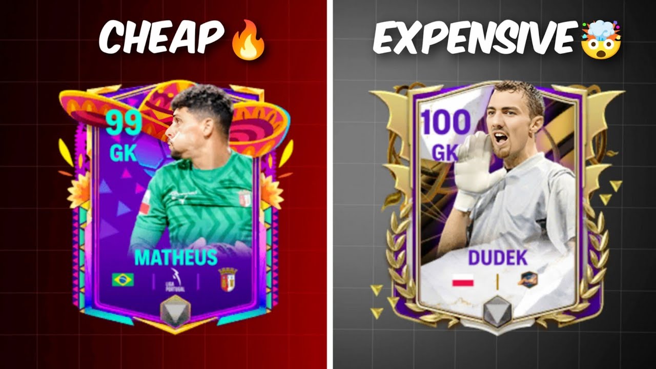 100 OVR DUDEK AND MATHEUS REVIEW FC MOBILE 🤯 MID RANGE BUDGET ...