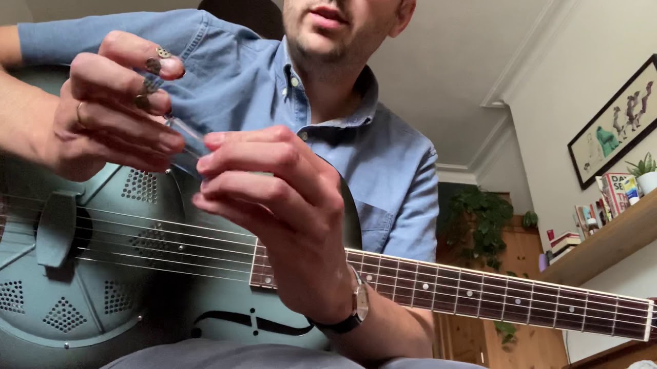 Michael Messer Blues resonator guitar 15/07/20 ~ part 1 - YouTube