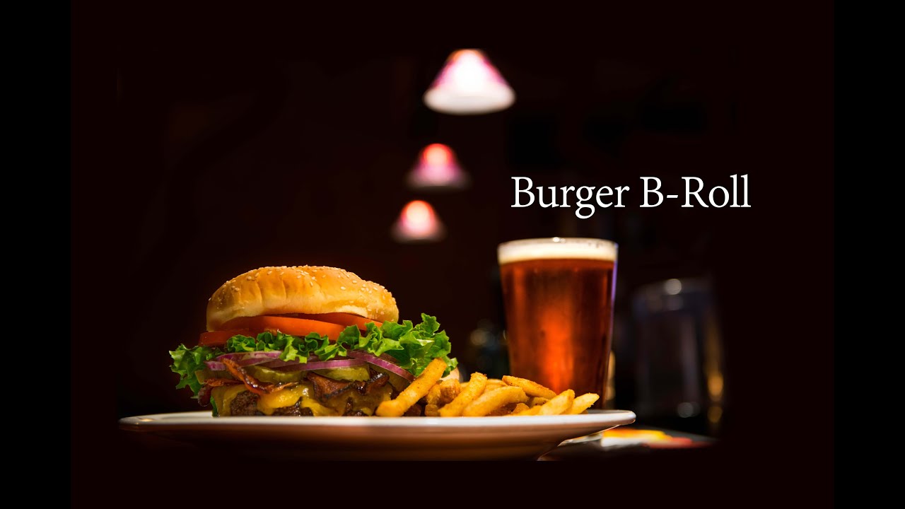 A Burger B Roll II Making Burger at Home II - YouTube