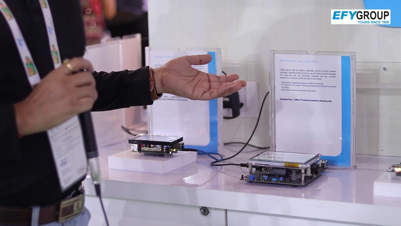 STMicroelectronics showcasing AI & HMI Graphics, Cloud Connectivity ...