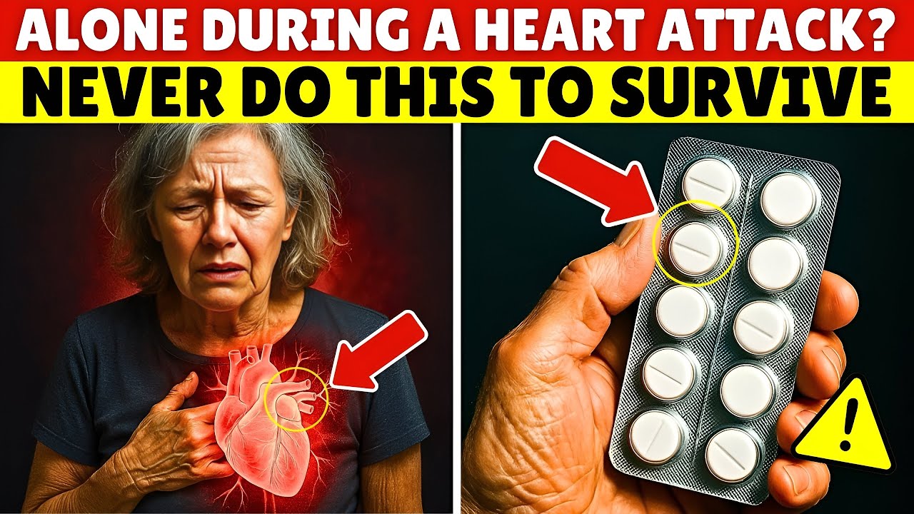 How to Survive a Heart Attack Alone After 60 - 7 Life Saving Tips Every ...