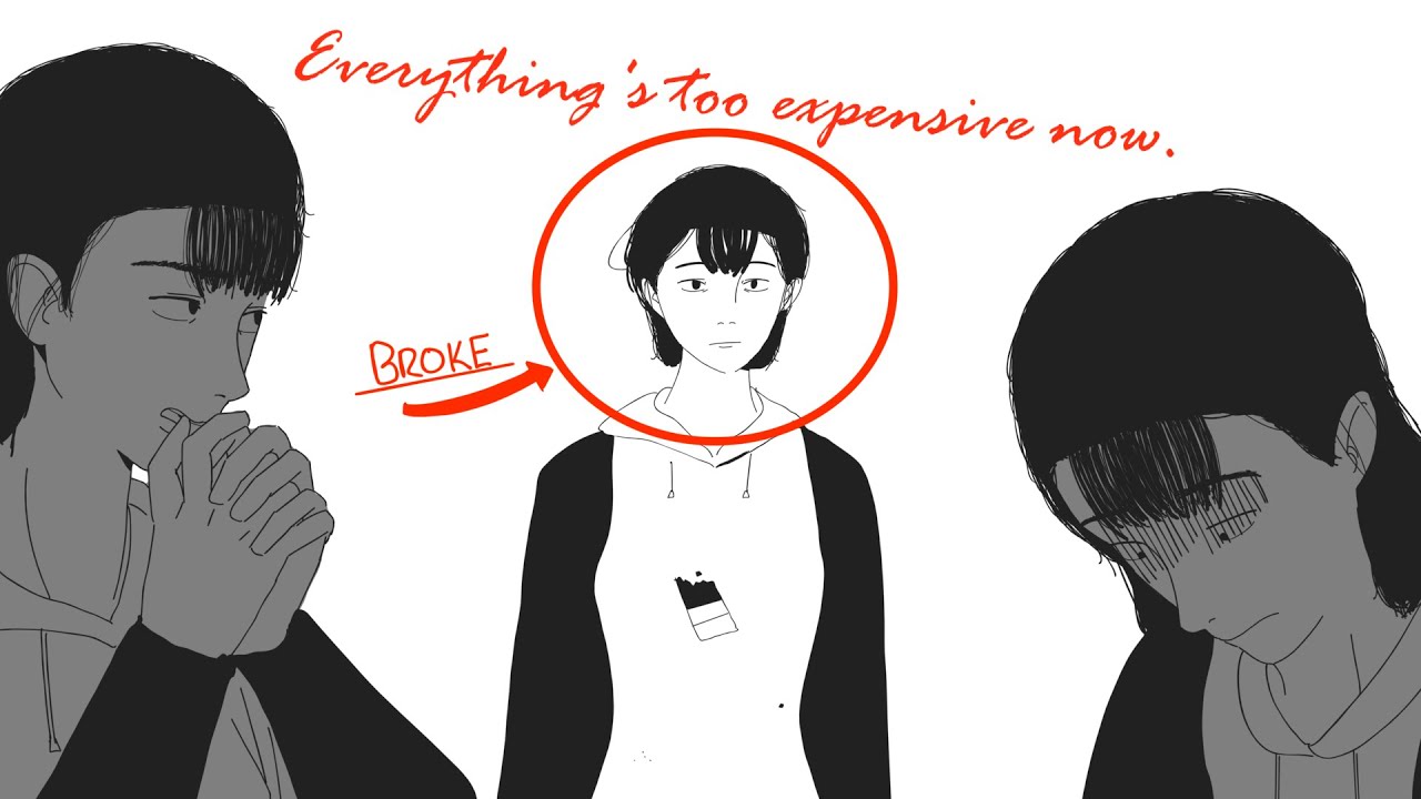 Everything's too expensive now - animation - YouTube