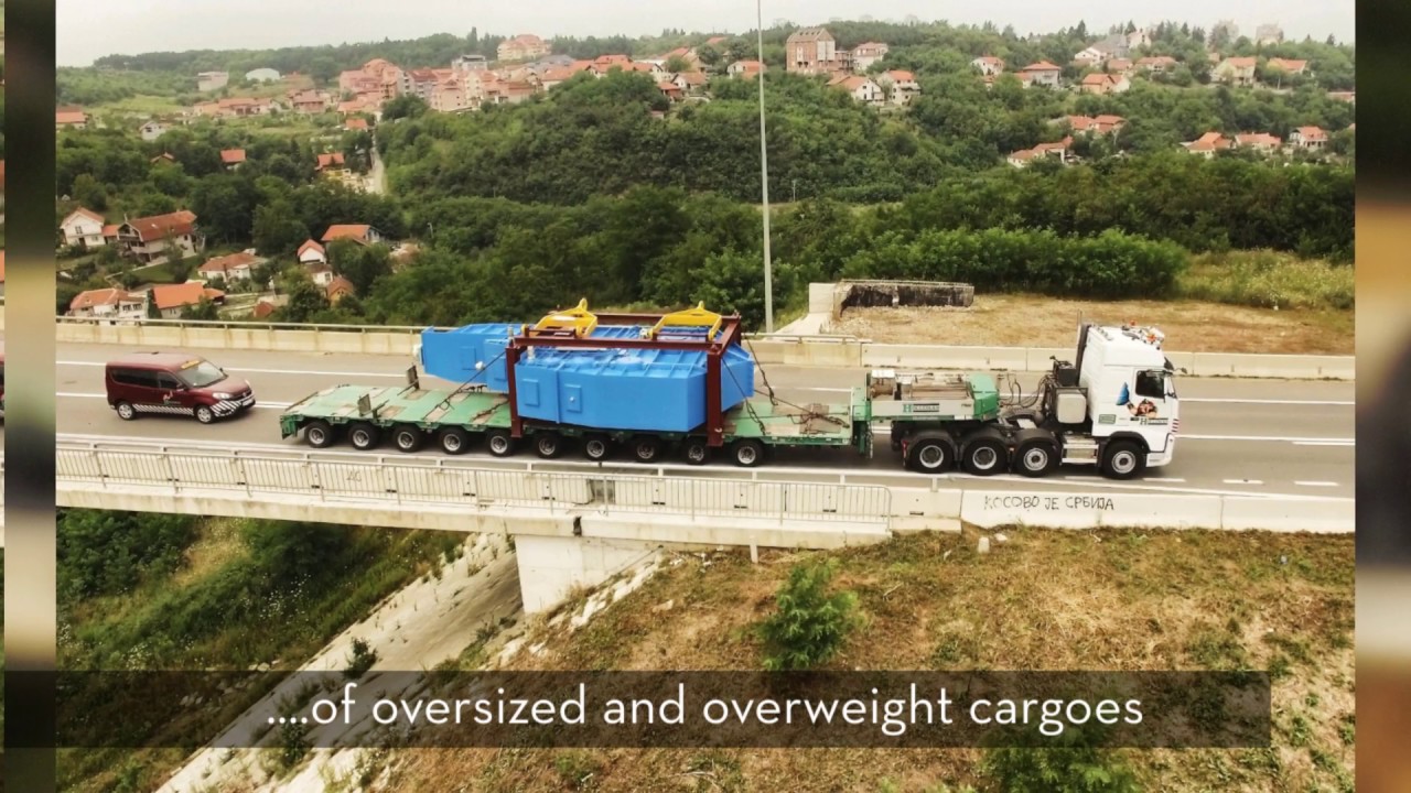 International transport of oversized and overweight cargoes - YouTube