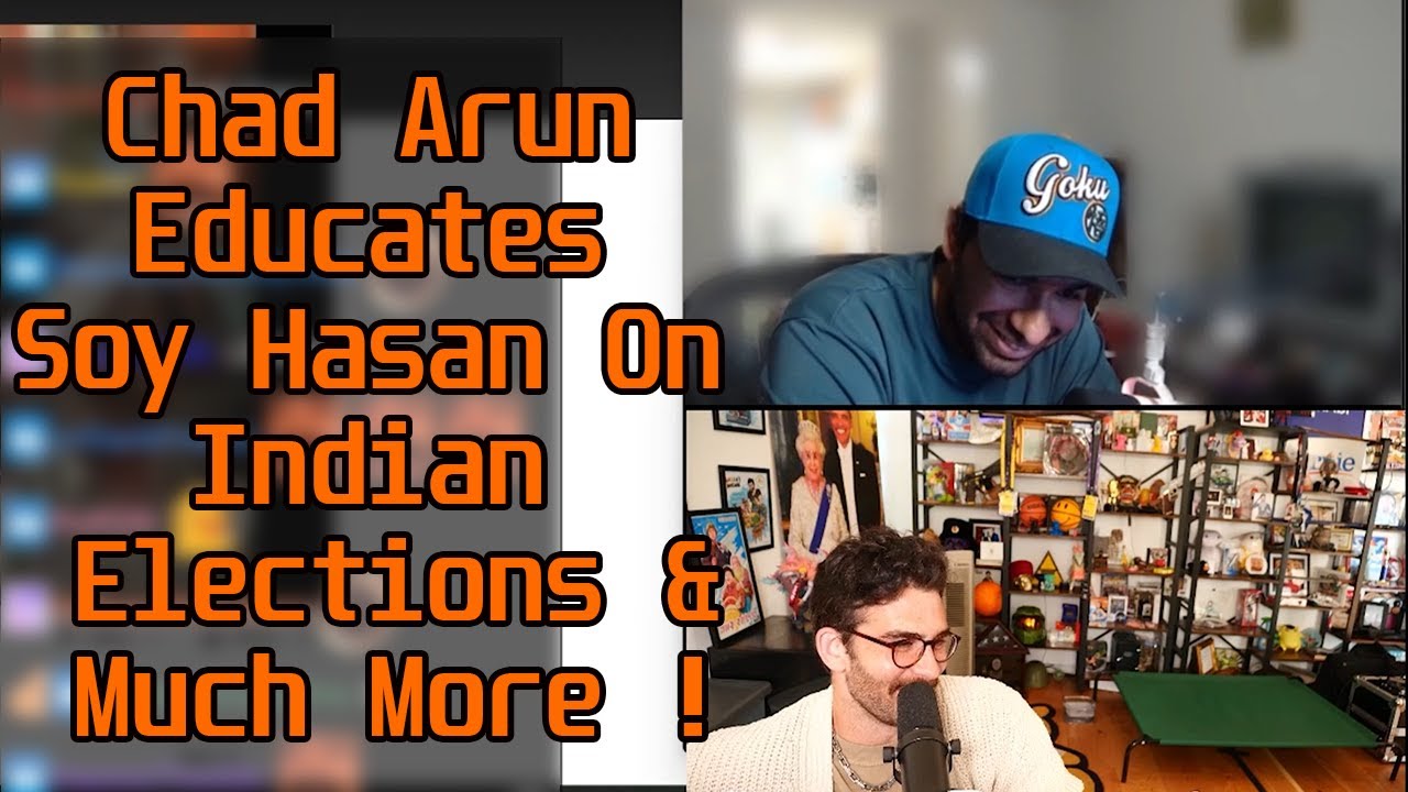Chad Arun Joins Stream And Talks Indian Elections & Much More ...