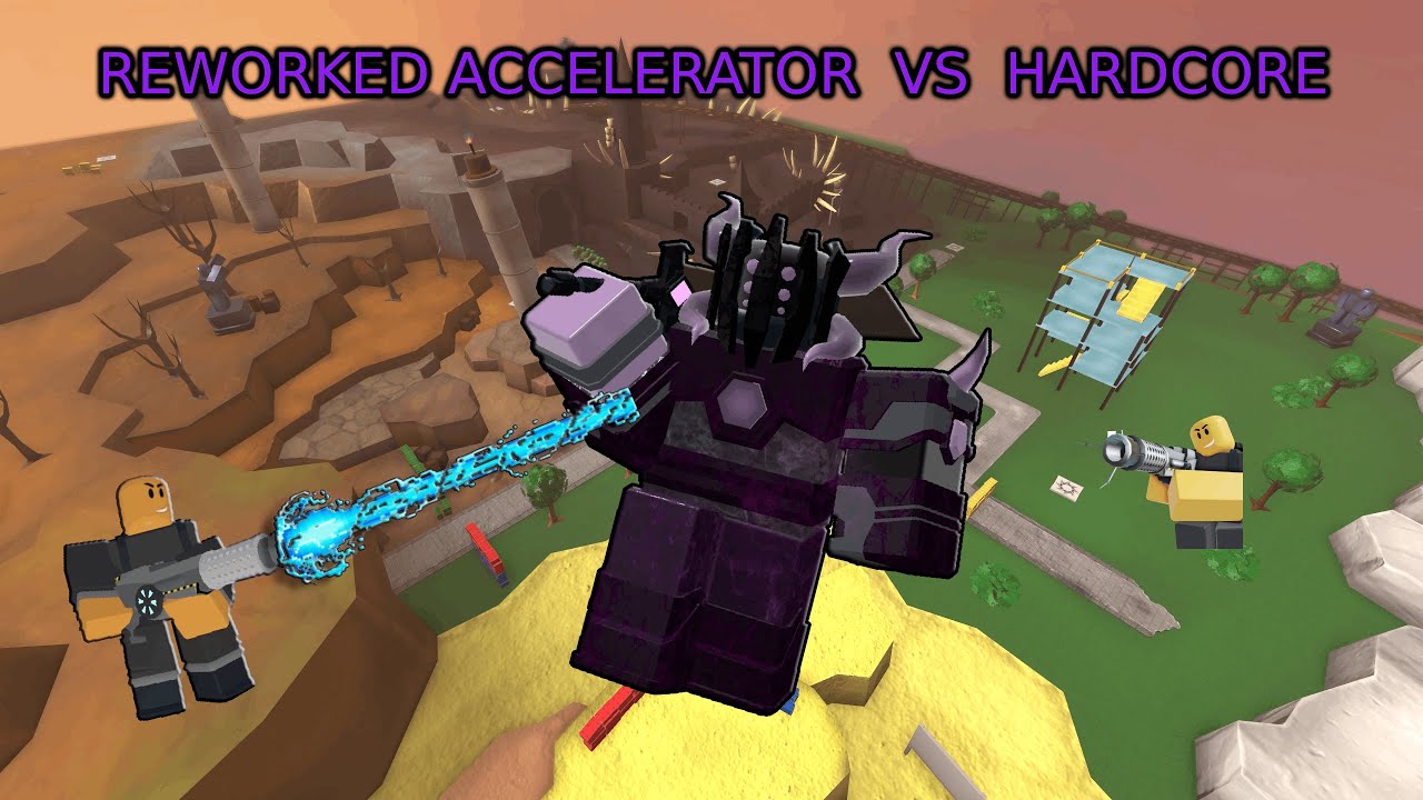 REWORKED ACCELERATOR VS HARDCORE - YouTube