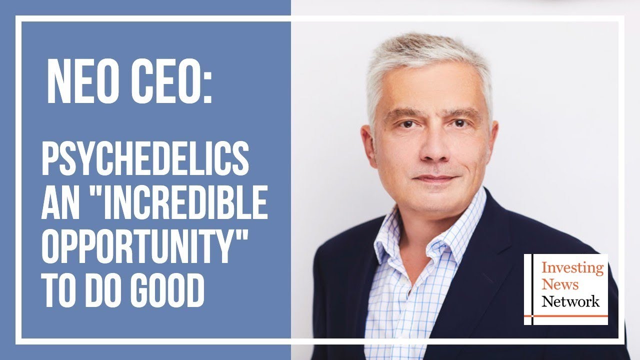 NEO CEO: Psychedelics an "Incredible Opportunity" to Do Good - YouTube