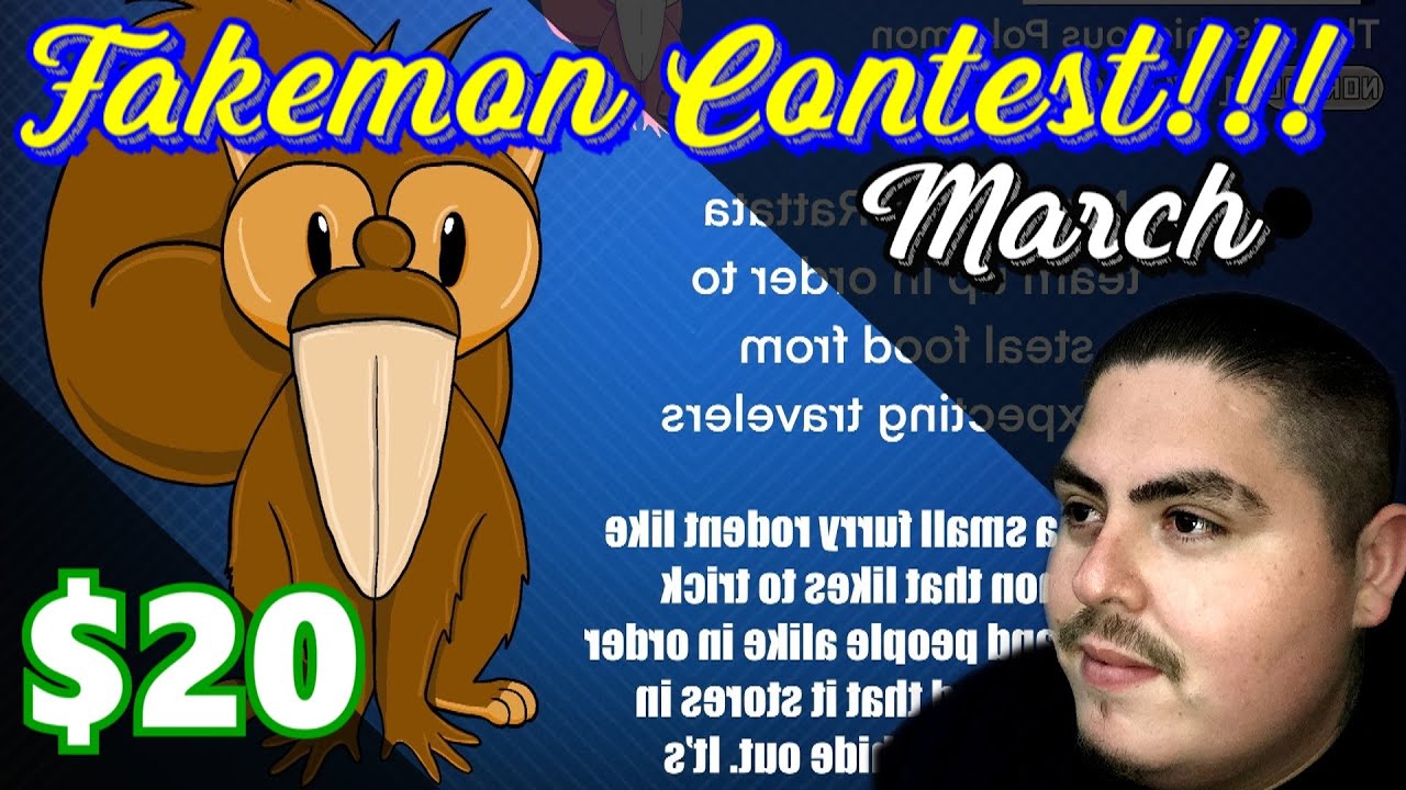 Fakemon Contest March Youtube