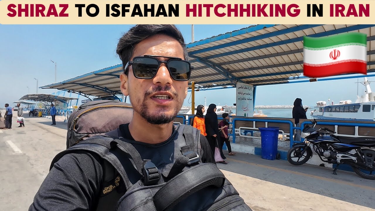 Shiraz City to Isfahan Hitchhiking in iran i - YouTube