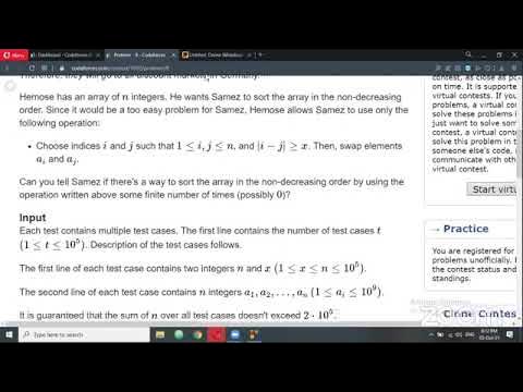 Upsolving Codeforces Round #746 Div 2 A, B, C, D & E & AtCoder Beginner ...