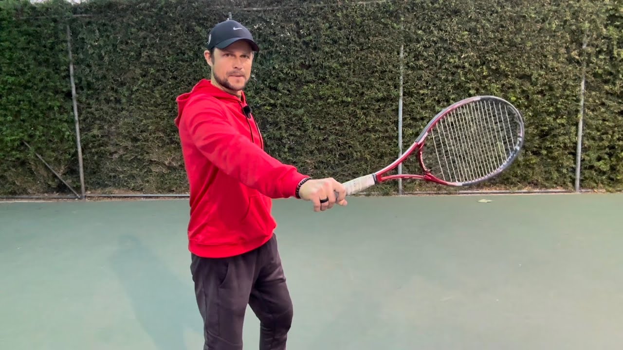 Part 3: How to hit high on the rise one-handed Backhands - YouTube