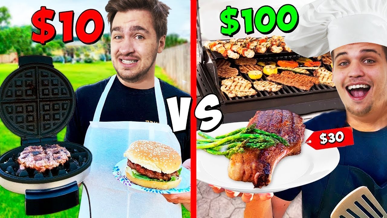 ПИКНИК ЗА 10$ VS 100$ ЧЕЛЛЕНДЖ! - YouTube