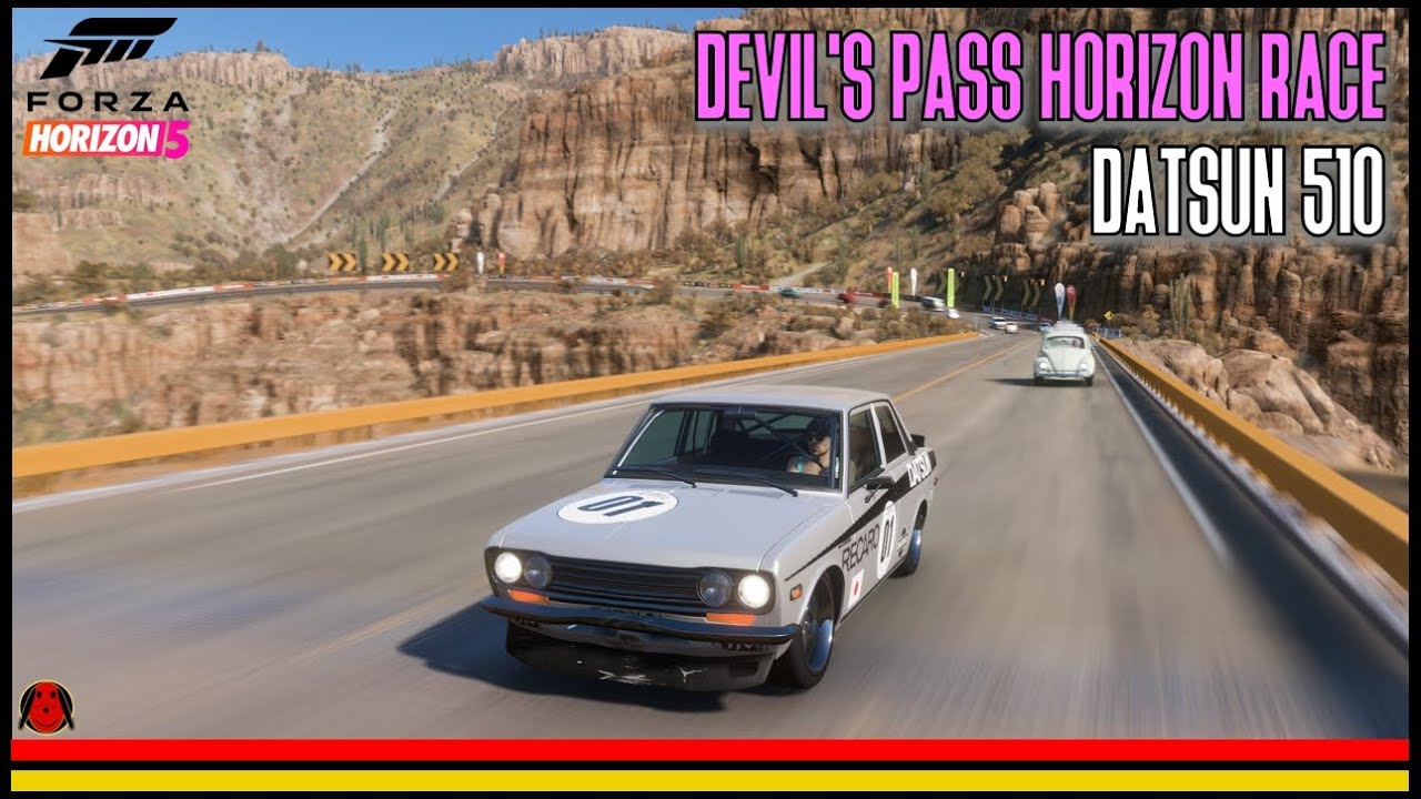 Forza Horizon 5 - Horizon Badlands: Devil's Pass Horizon Race - Datsun ...