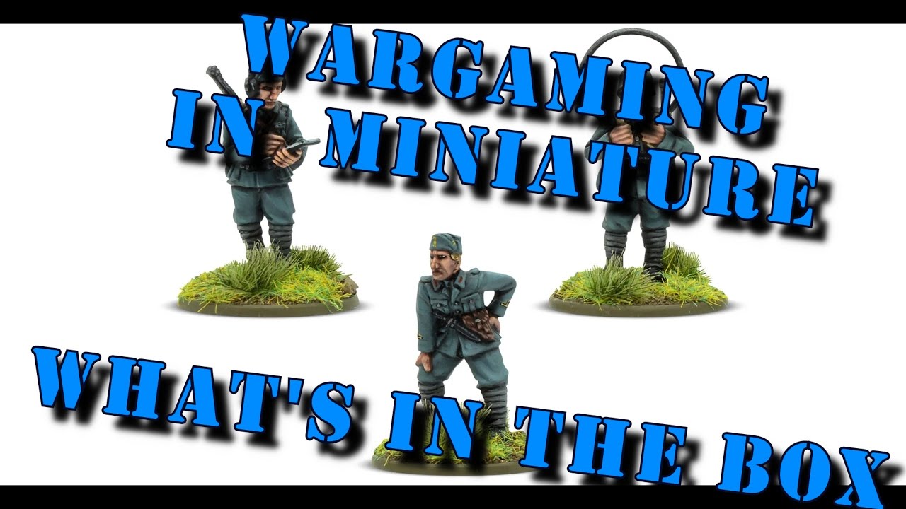 🔴 Wargaming in Miniature ☺ What's in the Box ☺ Warlord Games 28mm WW2 ...