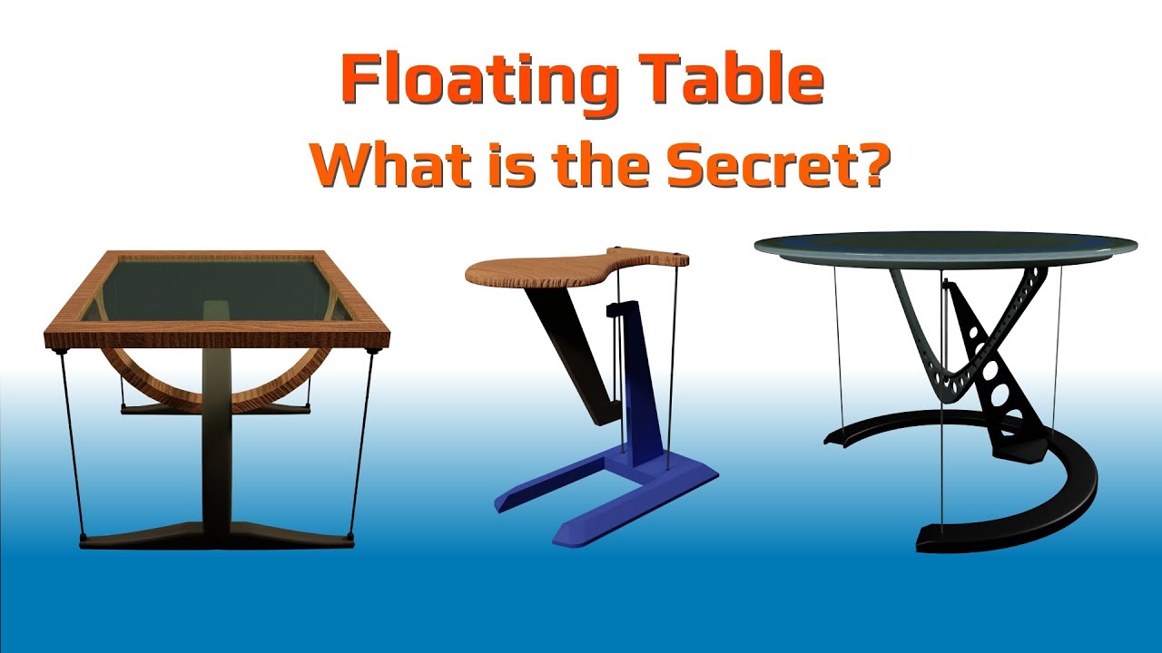 Tensegrity table explained - YouTube